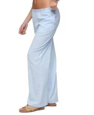 EDIKTED Cersei Striped Low Rise Pants
