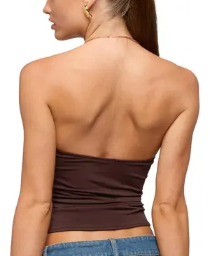 EDIKTED Libie Chain Halter Top