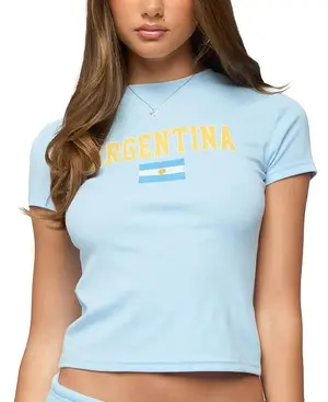 EDIKTED Graphic Print T-shirt