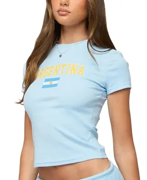 EDIKTED Graphic Print T-shirt