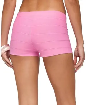 EDIKTED Ianthe Knit Bandage Shorts