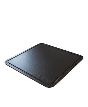 OLD STONE Pizza Steel With Moat, 14 L - Black