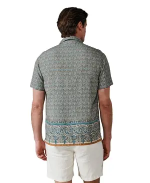 Aubin Belmont Printed Shirt - Tile Print
