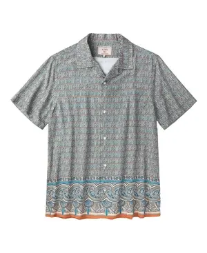 Aubin Belmont Printed Shirt - Tile Print