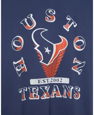Junk Food Clothing Houston Texans Glitter Boxy Ringer