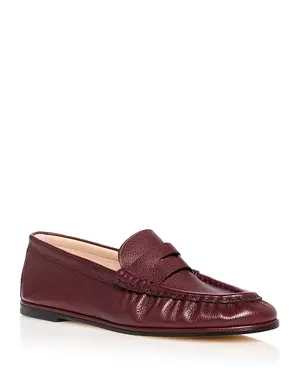 STUART WEITZMAN Spencer Loafers - Boysenberry
