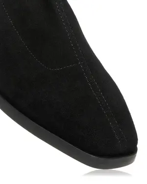 STUART WEITZMAN Staci Stretch Suede Ankle Boots