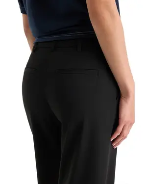 Good American Low Rise Straight Leg Pants