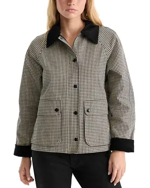 Good American The Heritage Gingham Jacket