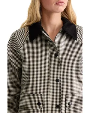 Good American The Heritage Gingham Jacket