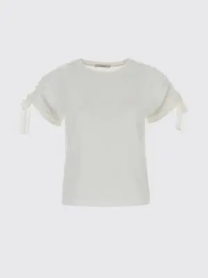 Givenchy T-shirt With Bow Detail Sleeves