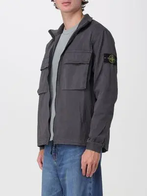 Stone Island Embroidered Shirt Jacket
