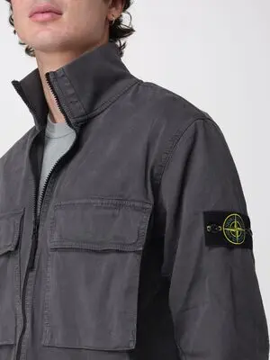 Stone Island Embroidered Shirt Jacket
