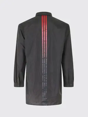 Y3 3-stripes Logo Stretch Technical Fabric Shirt Jacket