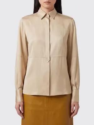Brunello Cucinelli Slim Fit Stretch Silk Shirt