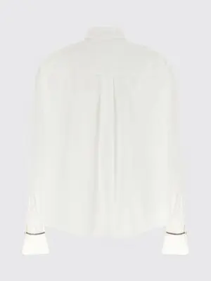 Brunello Cucinelli Cotton Shirt With Monili Decoration
