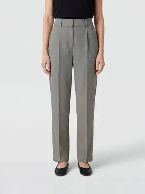 BLAZÉ MILANO Tailored Houndstooth Trousers - Black