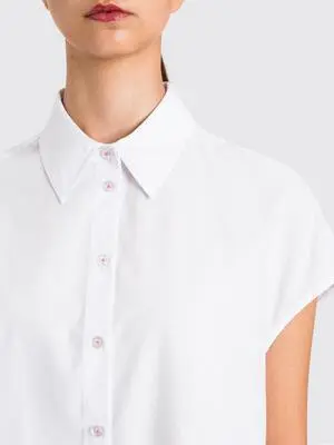 TWINSET Basic Cotton Blend Shirt