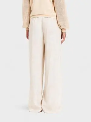 TWINSET Lyocell Palazzo Trousers