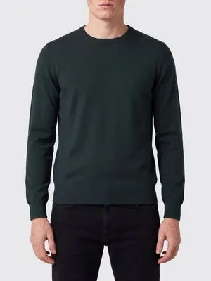 Tagliatore 100% Wool Crew Neck Jumper - Green