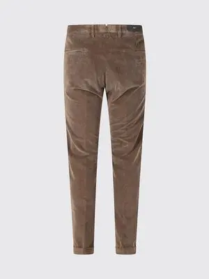 BRIGLIA 1949 Cotton Velvet Chino Trousers - Brown
