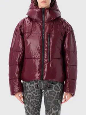 Adidas By Stella McCartney Short Hooded Puffer Jacket In Recycled Nylon