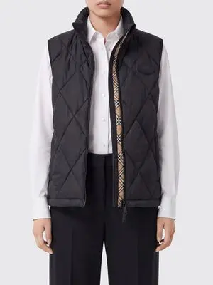 Burberry Quilted High Neck Gilet