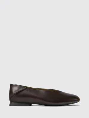 Camper Casi Myra Smooth Calfskin Leather Round-toe Ballet Flats