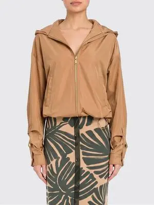 TWINSET Hooded Zip-up Windbreaker Jacket
