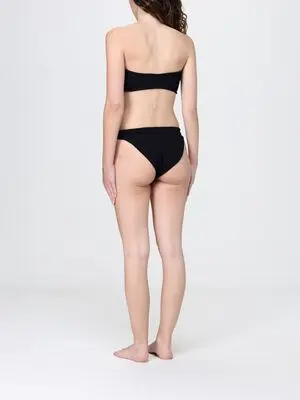 Hunza G Alicia Triangle Bikini In Stretch Polyamide - Black