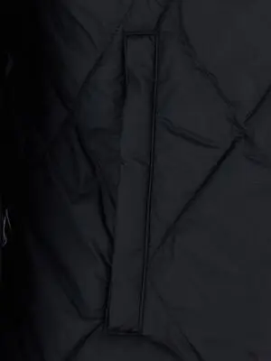 Burberry Quilted Nylon High Neck Zip Closure Short Puffer Jacket