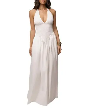 JLUXLABEL Madrid Halter Maxi Dress