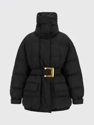 Balmain Puffer Jacket With Belt Detail