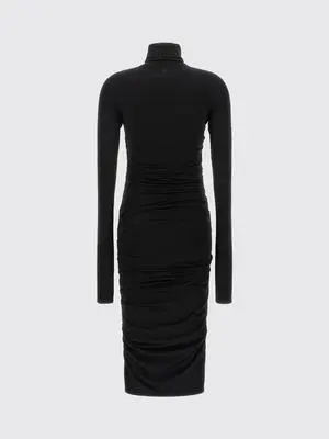 Elisabetta Franchi Wool-knit Sheath Dress With Turtleneck