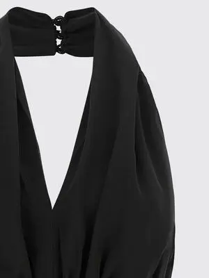ROTATE BY BIRGER CHRISTENSEN Ruched Halterneck Mini Dress