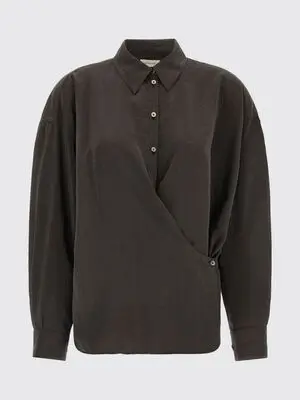 LEMAIRE Wrap Shirt - Black