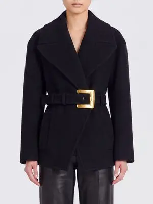 Balmain Belted Coat