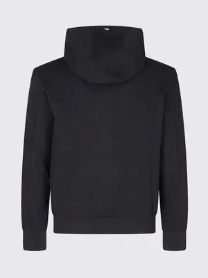 Herno Hooded Zip-up Cotton-blend Cardigan