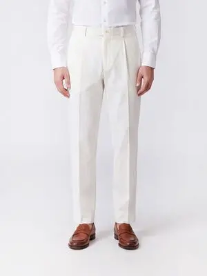 Eleventy Tailored Trousers - White