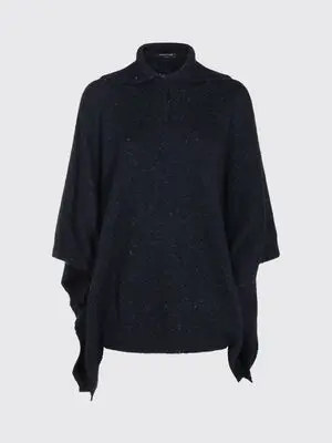 Fabiana Filippi Textured Knit Poncho