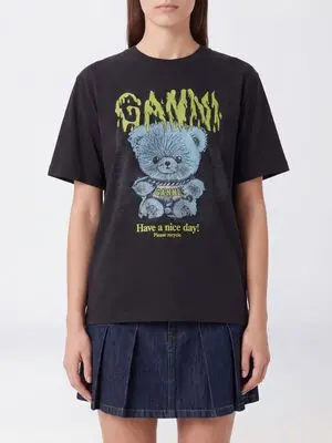 GANNI T-shirt - Black