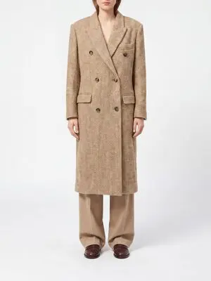 Isabel Marant Étoile Pilda Long Coat - Beige