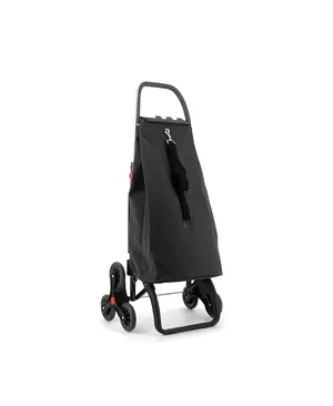 ROLSER Ecosak 6 Wheel Stair Climber Foldable Shopping Trolley - Carbon