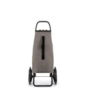 ROLSER Ecosak 6 Wheel Stair Climber Foldable Shopping Trolley - Granite