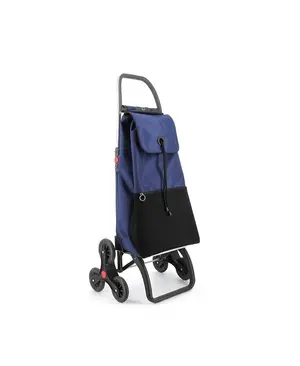 ROLSER I-max Urban Mf 6 Wheel Stair Climber Foldable Shopping Trolley Klein