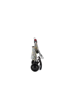ROLSER I-max William Morris 2 Wheel Foldable Shopping Trolley - Pomegranate