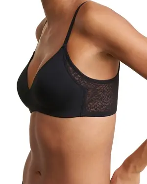 Natori Pretty Smooth Wireless T-shirt Bra - Black