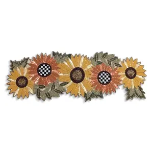 MACKENZIE-CHILDS Sunflower Beaded Table Runner - Multi