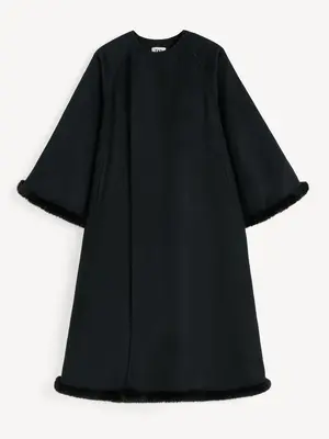 BY MALENE BIRGER Dalimas Wool Coat - Black