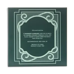 Bloomingdale'S Hotel Monogram Matchbox Exclusive - Navy